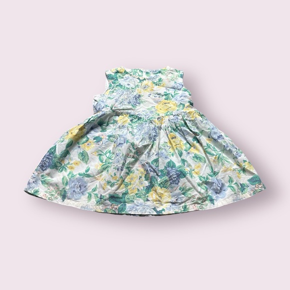 Guess | Dresses | Vintage Baby Guess Pretty Pastel Floral Print Pleated ...